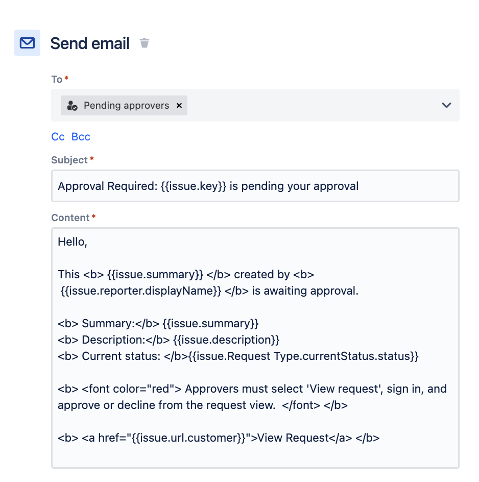 Send Pending Jira Approvers a Reminder Email